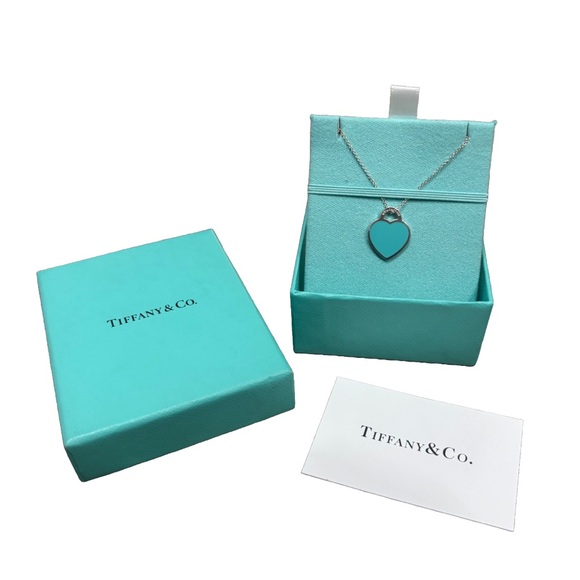 Tiffany & Co. | Jewelry | Tiffany Co Tiffany Blue Small Heart Tag ...